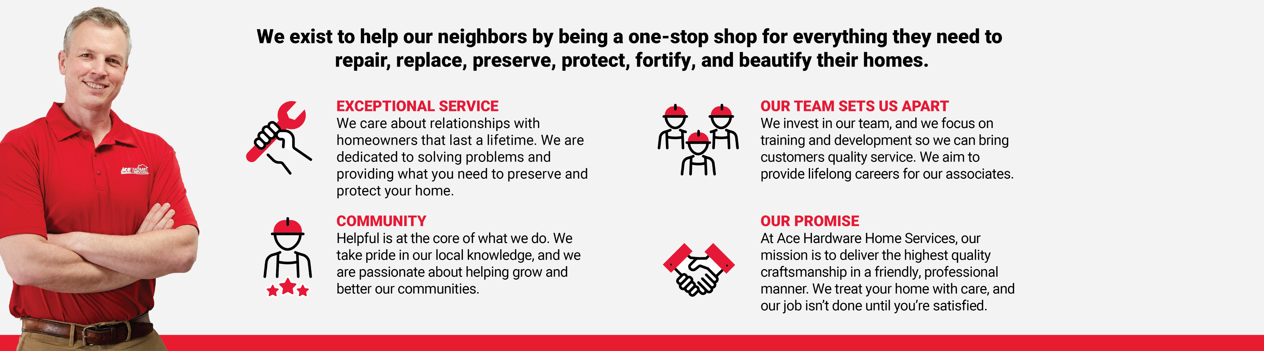 About Us | Ace Hardware Home Services